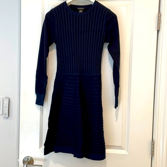 Club Monaco | Dresses | Club Monaco Blue Striped Dress | Poshmark